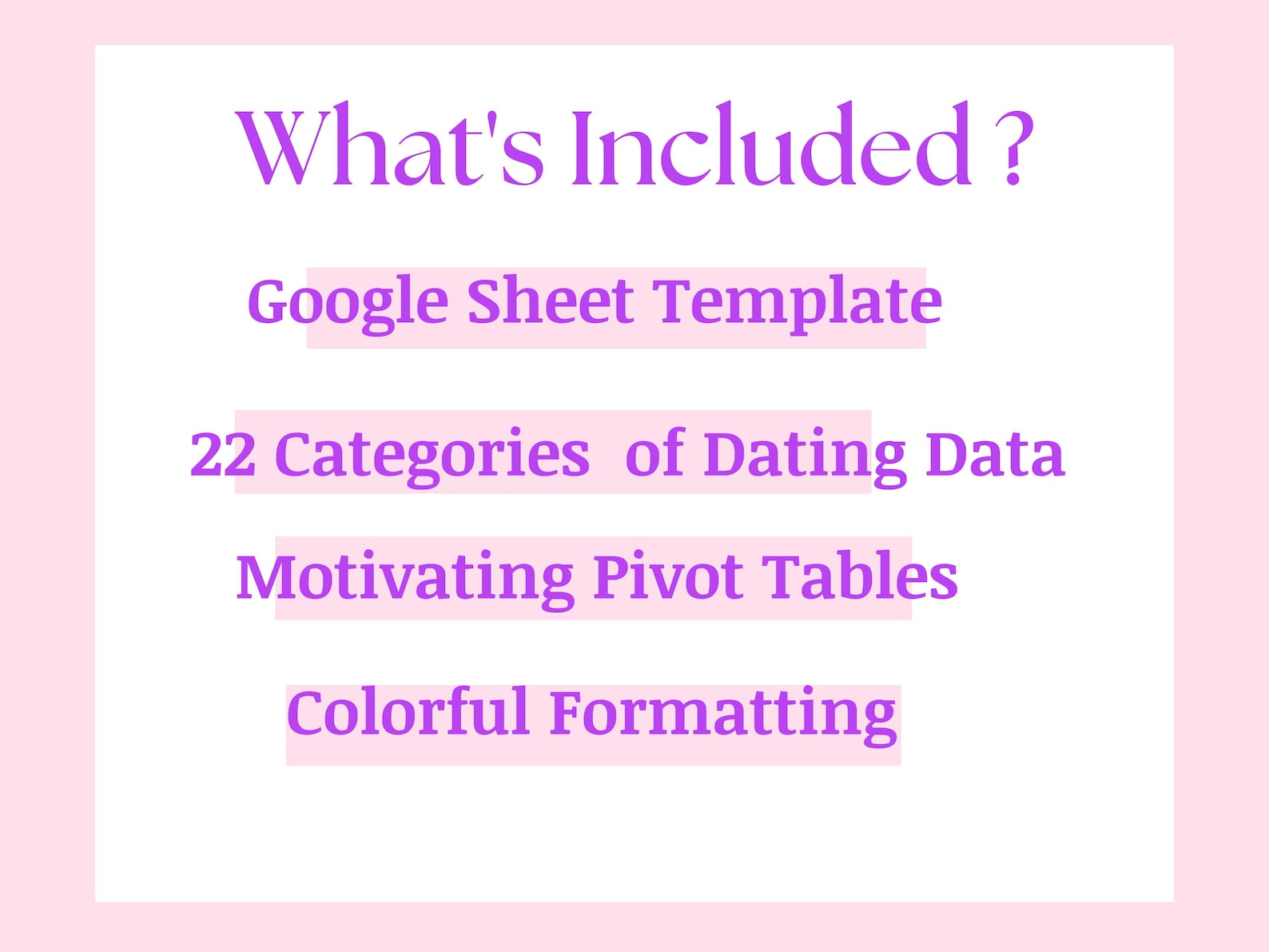 Dating Wrapped Google Sheet Excel Spreadsheet Template Tracker - Etsy