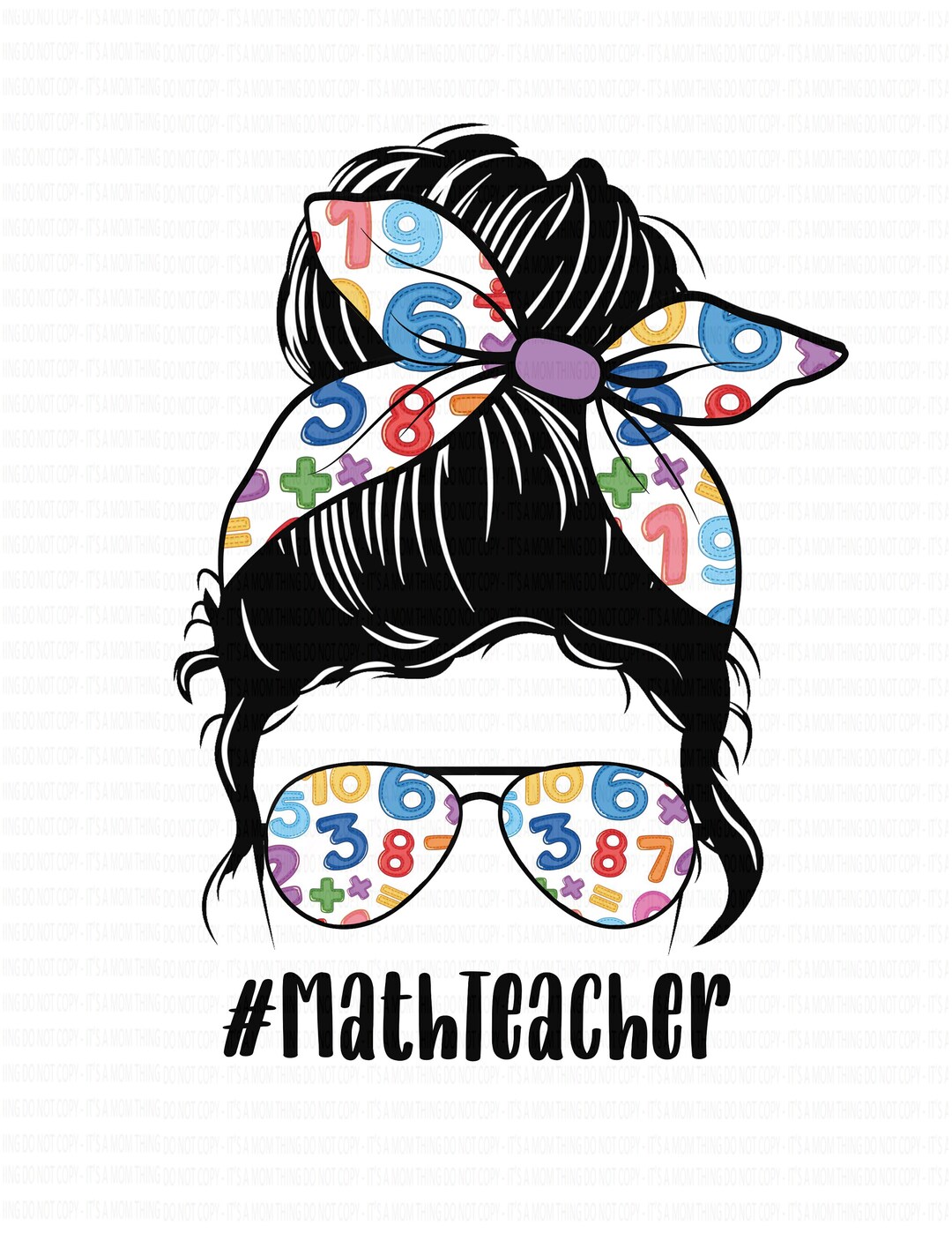 Math Teacher PNG - Etsy
