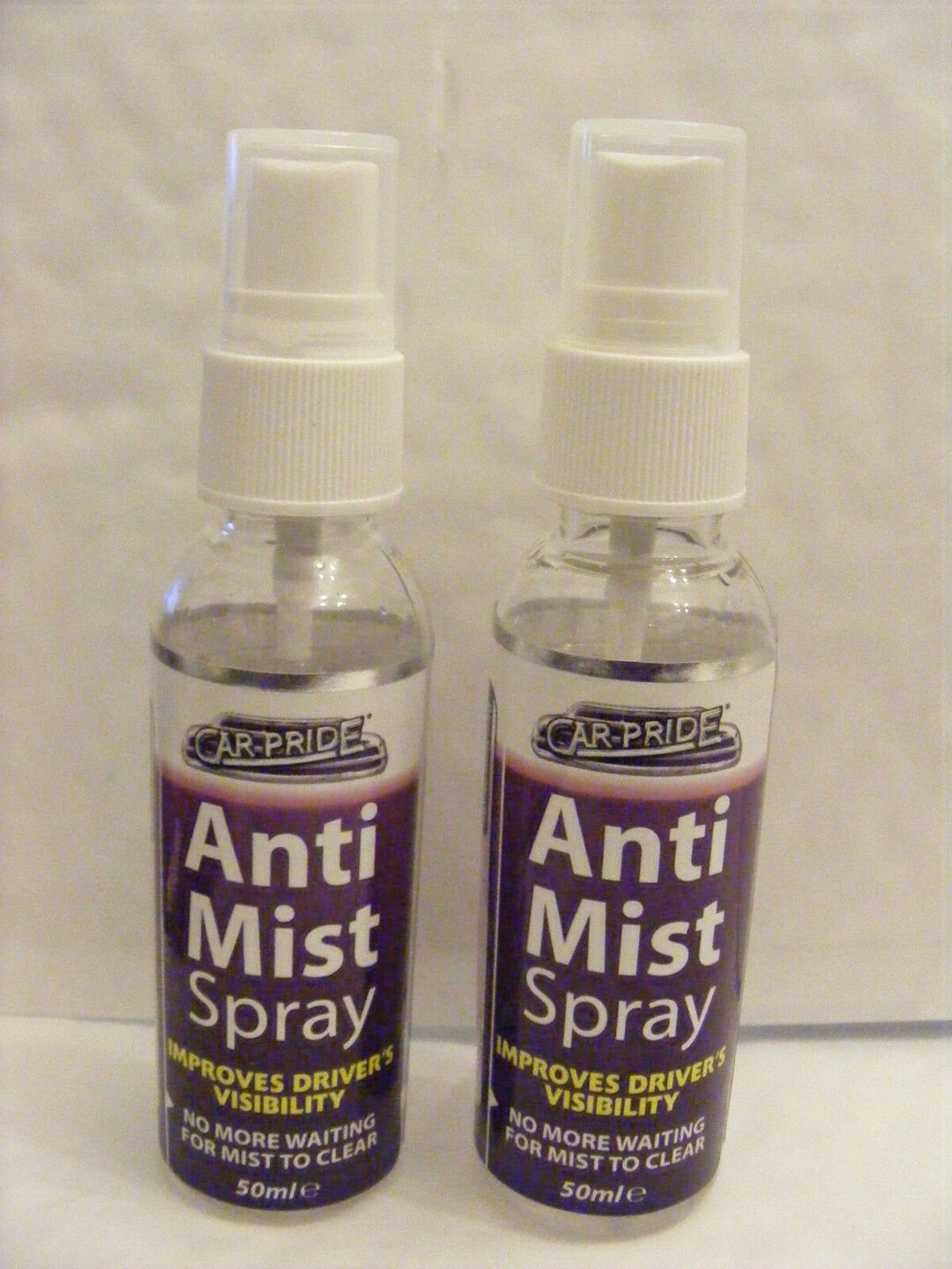 Anti Mist Spray x 2 Fog De Mist Spray Car Windscreen Bathroom - Etsy.de