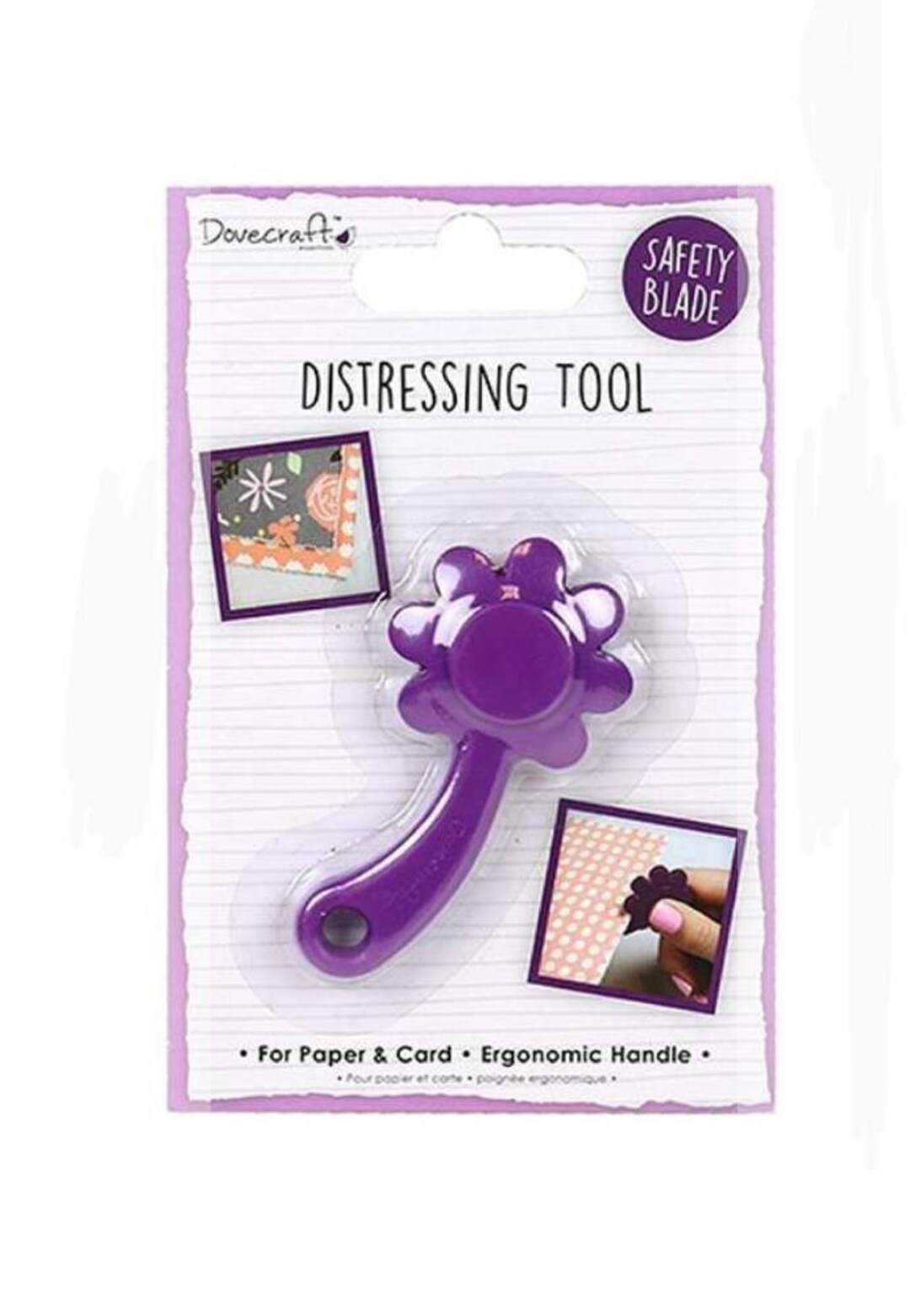 Distressing Tool Dovecraft Safety Blade Paper & Card Ergonomic Handle ...