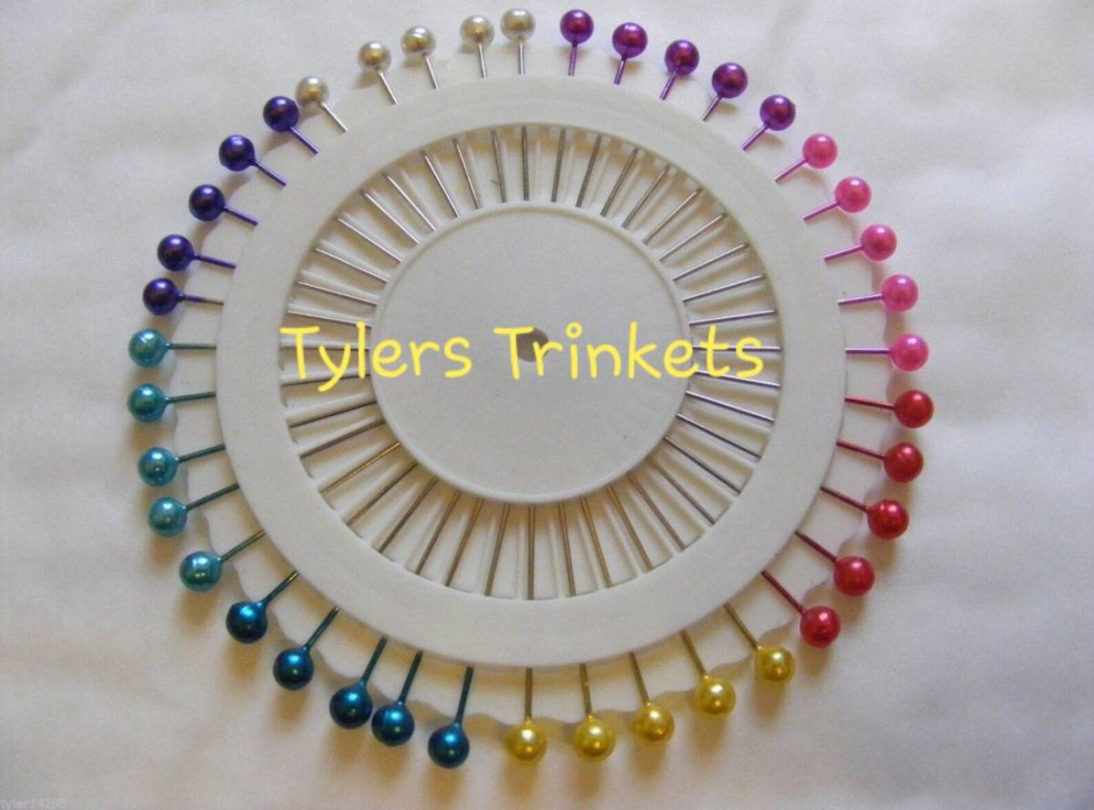 Pearl Head Sewing Pins Pin Wheel 3.8cm Dress Making Needle - Etsy