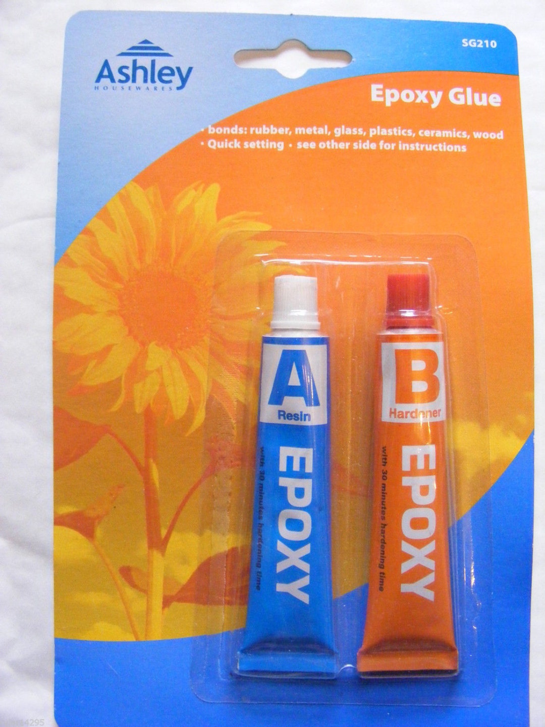 Epoxy Glue Adhesive Resin 2 Part Quick Set in 30mins 0.26 Fl Oz Ceramic ...