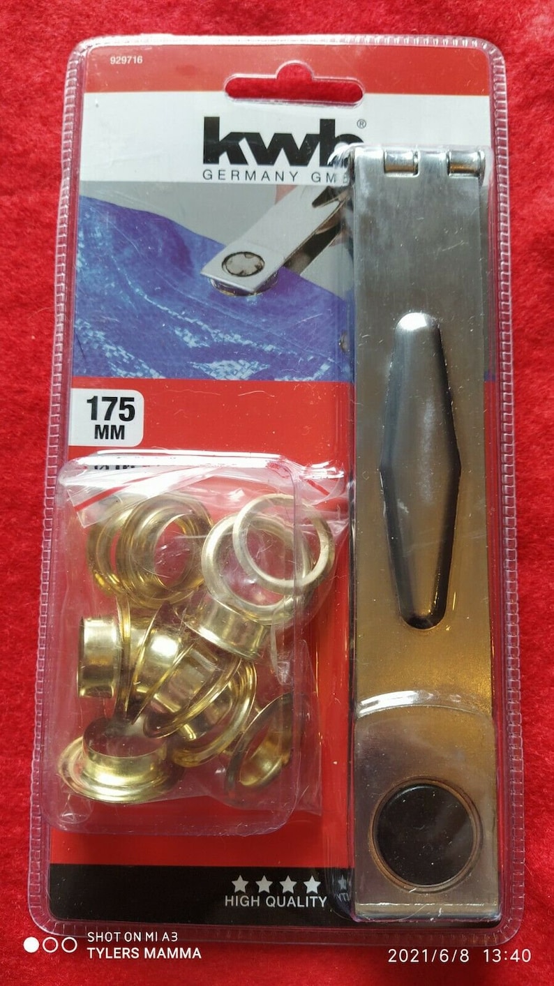 Eyelet Tool Kits Hinged Eyelets Tarpaulin Awning Sails Tent Ground ...