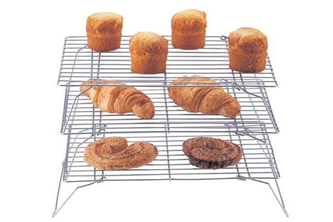 Stackable Cooling Racks Set of 3 Cake Airer Baking Coolers 3 - Etsy