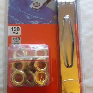 Eyelet Tool Kits Hinged Eyelets Tarpaulin Awning Sails Tent Ground ...