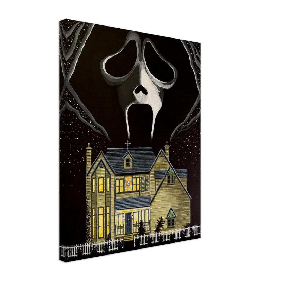 The Macher House / Scream (1996) - CANVAS PRINT - Etsy