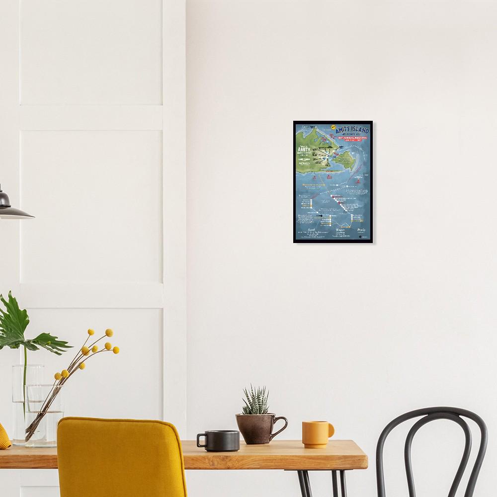 Amity Island / Jaws (1975) MURDER MAP - Etsy