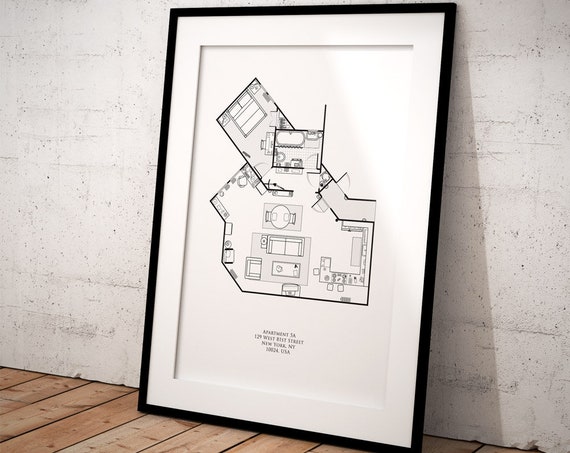 Seinfeld Apartment Floor Plan