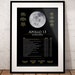 Apollo 13 Poster: Apollo Poster, NASA Poster, Print, Gifts, Moon Print ...