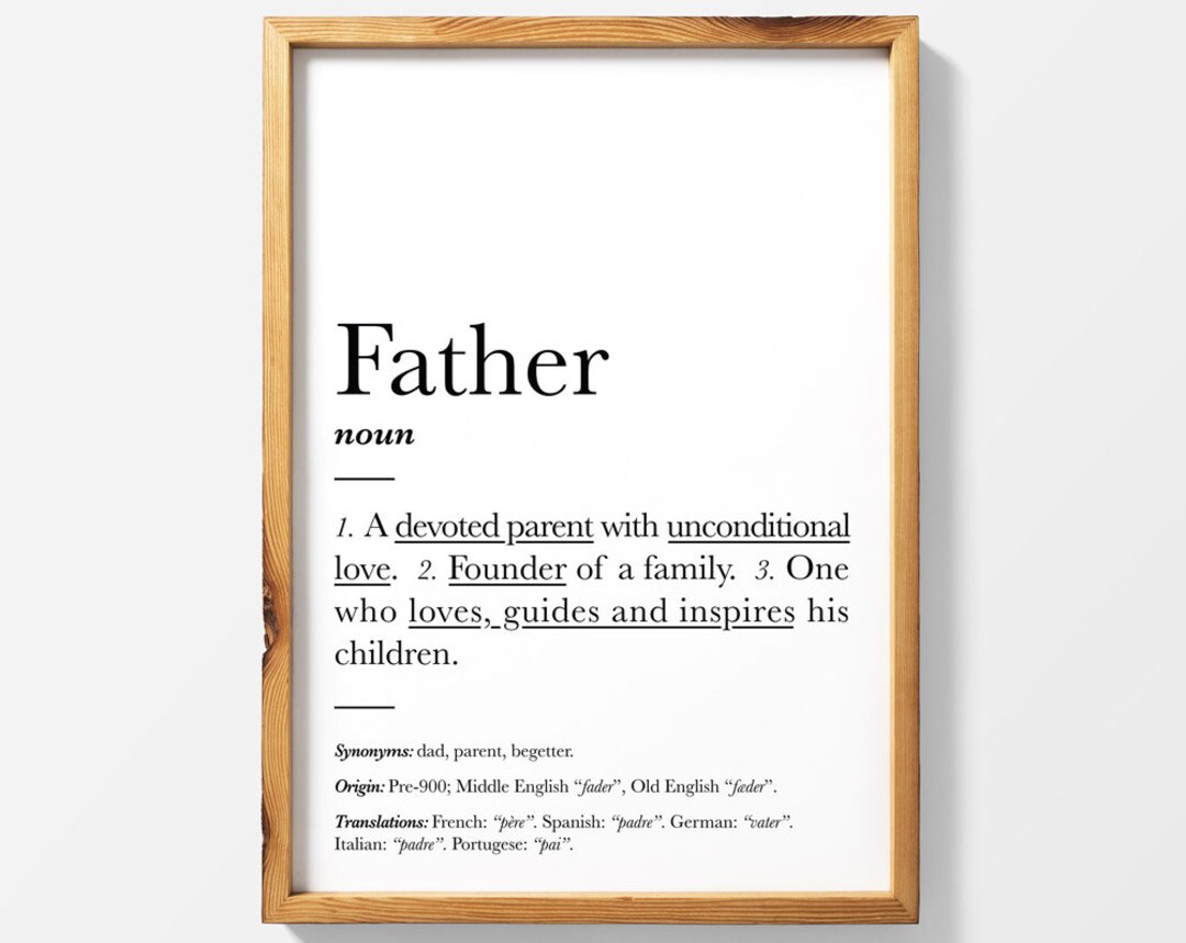 Father Gift: Prints, New Father Gift, Dad, Daddy Gifts, Christmas Gift ...