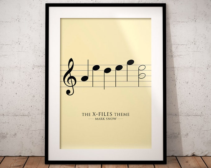 The X Files Poster X Files Print the X-files the Truth is | Etsy