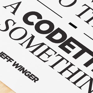 Community TV Show Posters Jeff Winger Quote Print, Man Code Poster ...