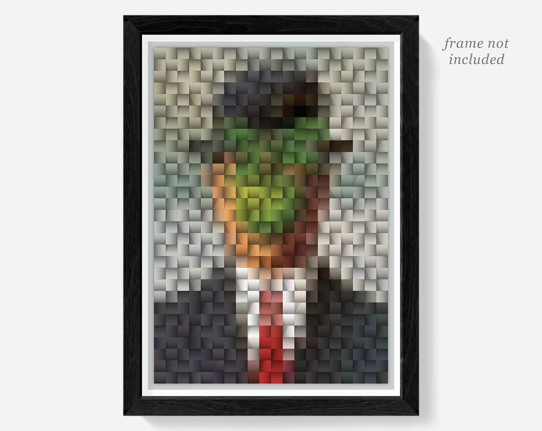 The Son of Man Mosaic Art Print, Rene Magritte Poster, Surrealism Art ...