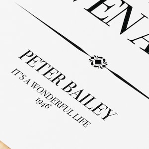 Its a Wonderful Life Quote - George Bailey, Sign, Poster, Art, Print ...