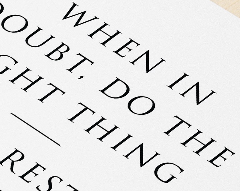 The West Wing Poster - US Senate Print, Quotes, West Wing Gift, When in ...