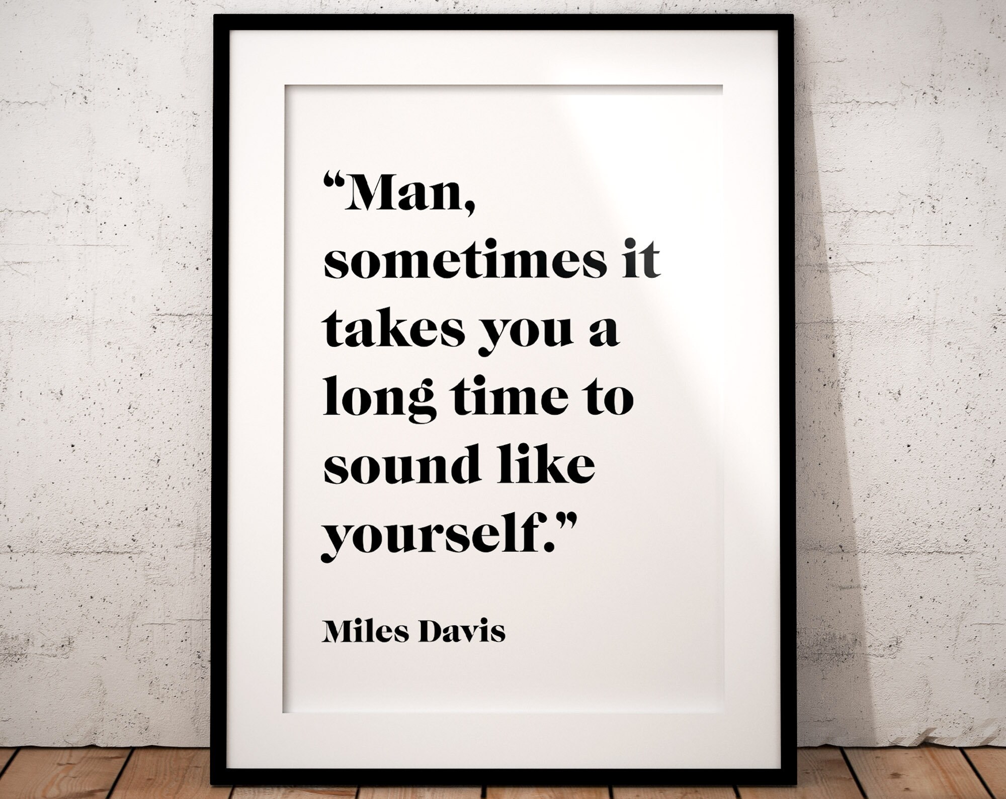 Miles Davis poster print musician gift jazz poster art | Etsy