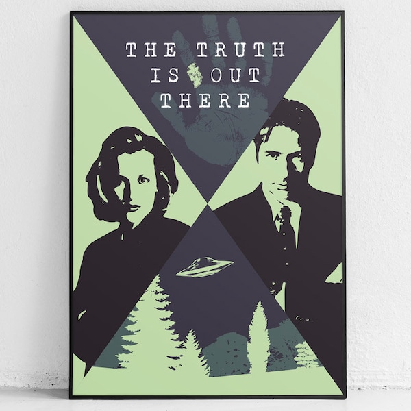 Mulder and Scully - Etsy