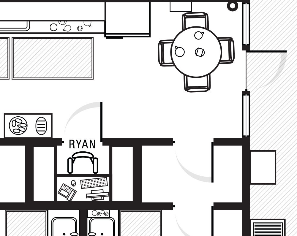 Large The Office floor plan poster: The Office blueprint The | Etsy
