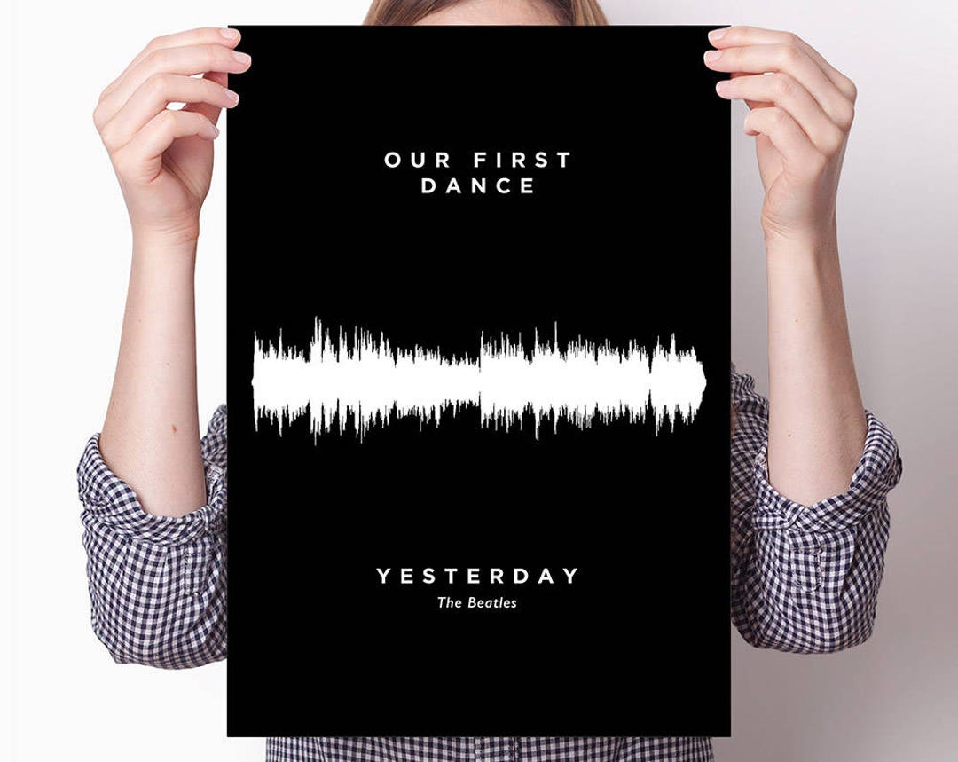 Babys First Words Poster: Baby Sound Wave Art, Baby Talk, Print, Sound ...