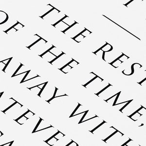 The West Wing Poster - US Senate Print, Quotes, West Wing Gift, When in ...