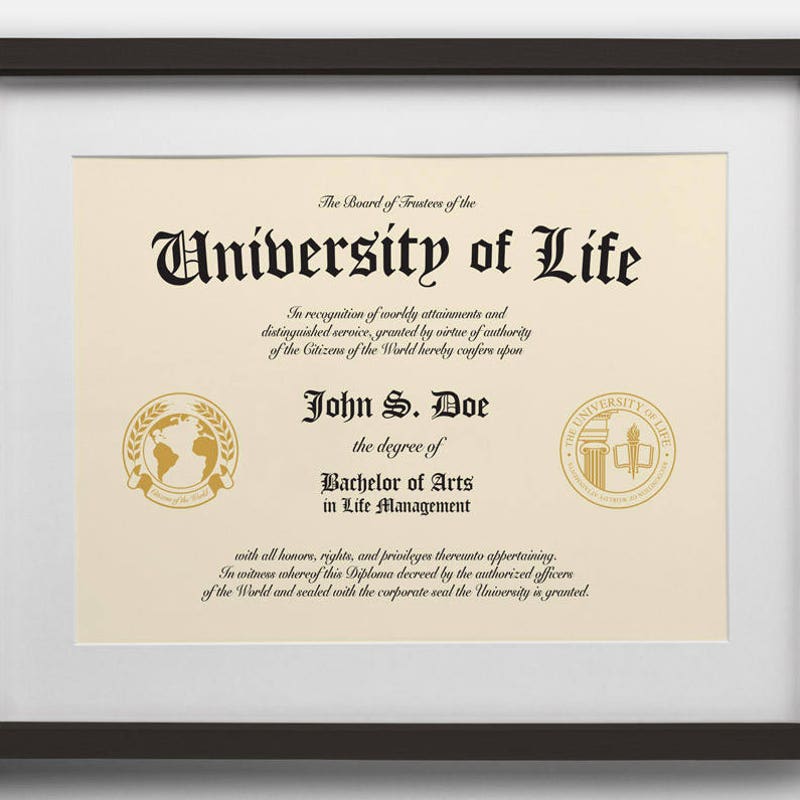 Custom Fake Diploma - Etsy