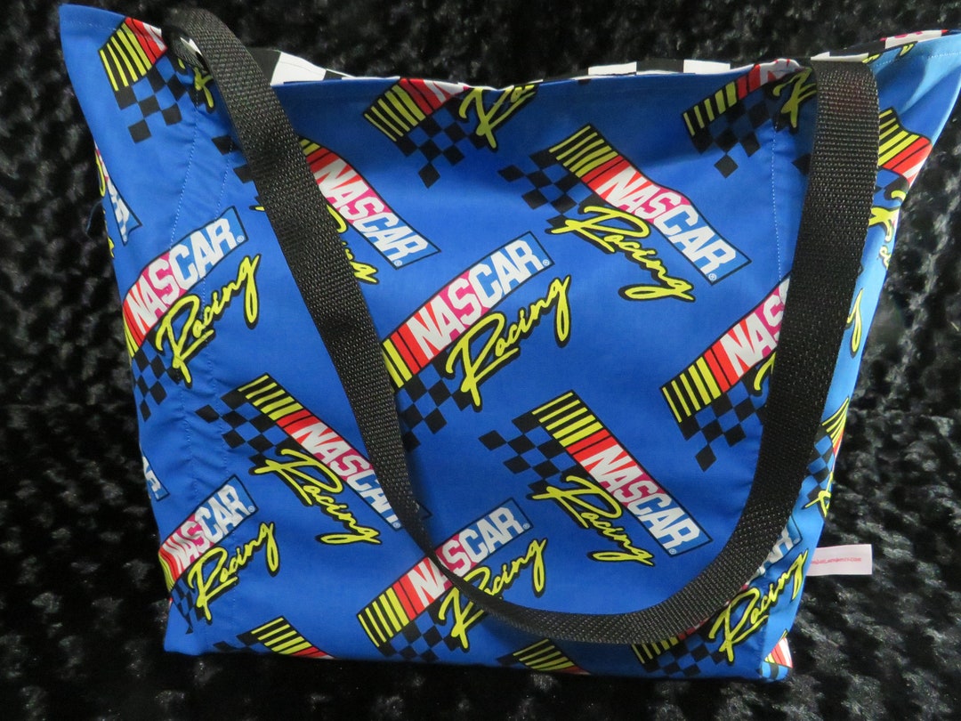 Nascar Racing Reusable Farmers Market / Grocery / Shopping Bag / Tote ...