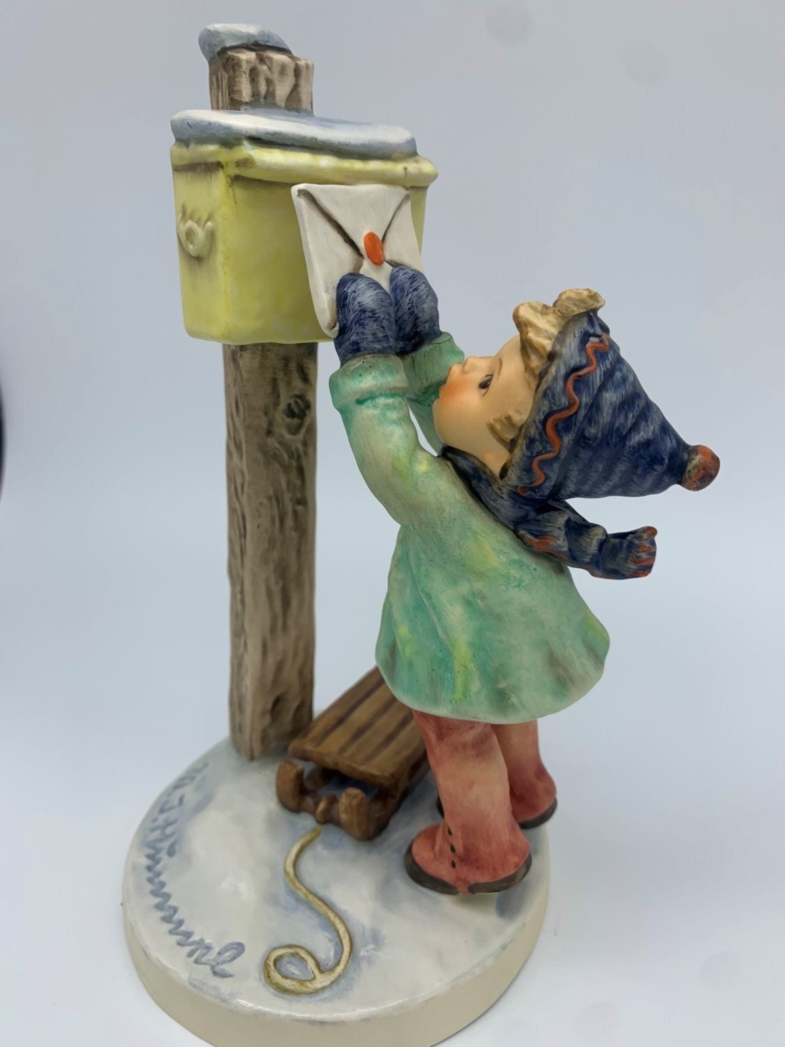 Hummel by Goebel Figurine- A Letter to Santa Claus | #340 TMK 6 Signed ...