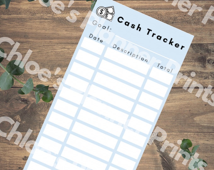 Printable Cash Envelope Tracking Slips - Etsy Canada