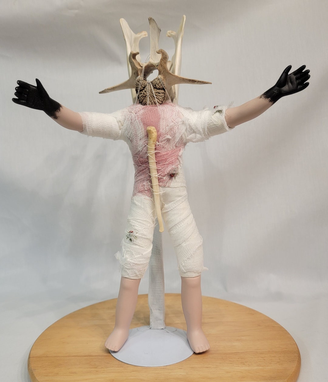 Homunculus Demonic Horror Doll Creepy Scary Dark Bones Reborn Possessed ...
