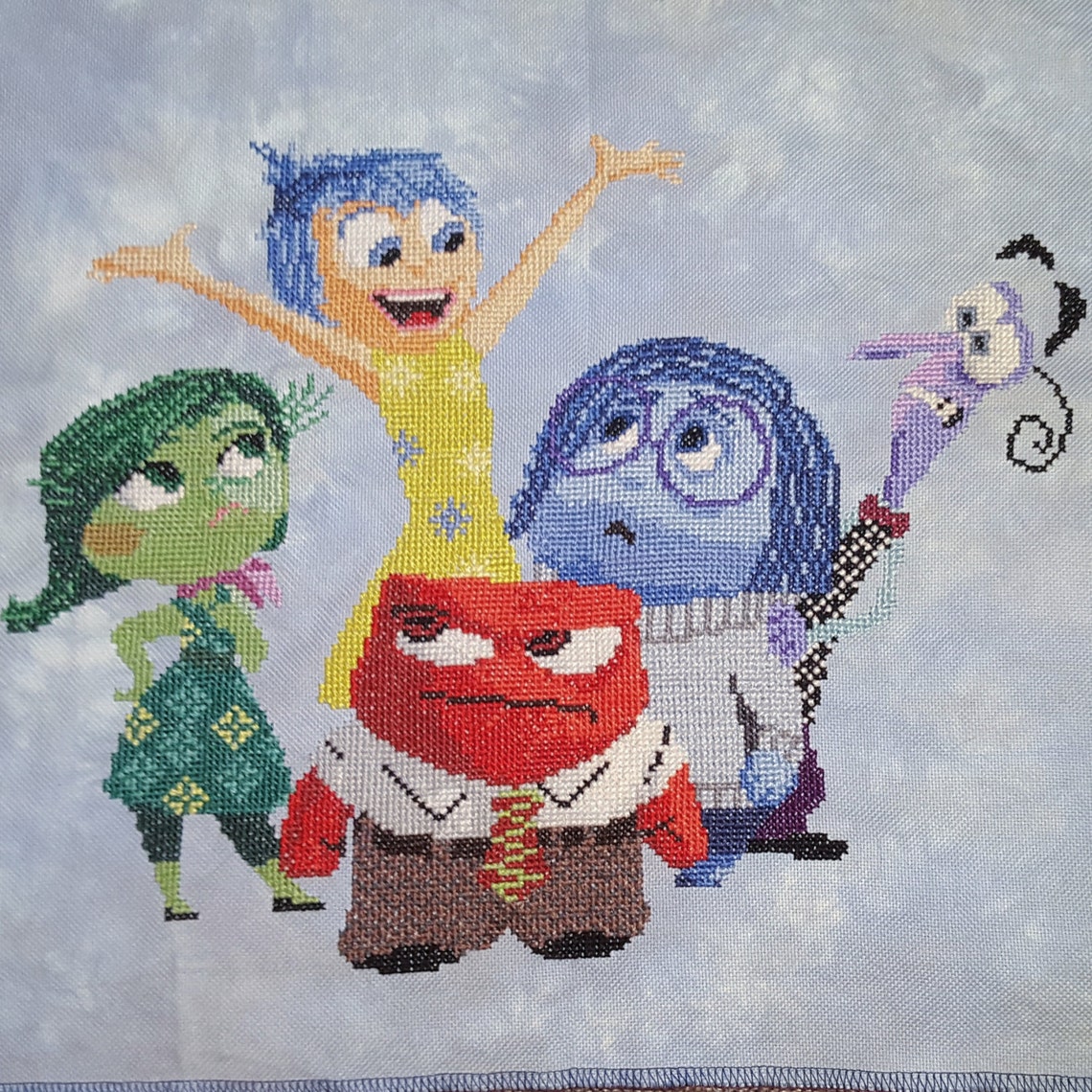 Inside Out Cross stitch pattern Disney Pixar Pdf DOWNLOAD | Etsy