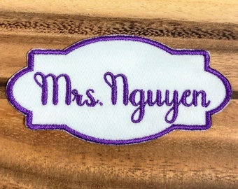 Custom Stocking Patch-iron on Custom Patch-custom Name Patch - Etsy