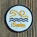 Swimmer Patch,swim Patch, Swim Team Patch, Swim Mom, Swim Dad - Etsy