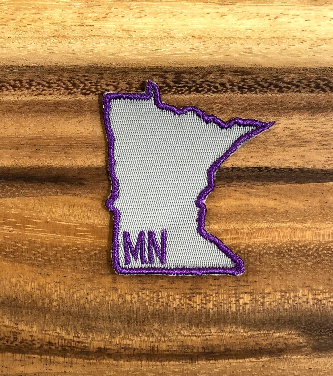 Custom State Patch-custom Minnesota Patch-minnesota State Patch-patches ...