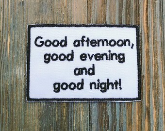 Movie Quote Patches Somebody Stop Me Patches Fun Patch | Etsy