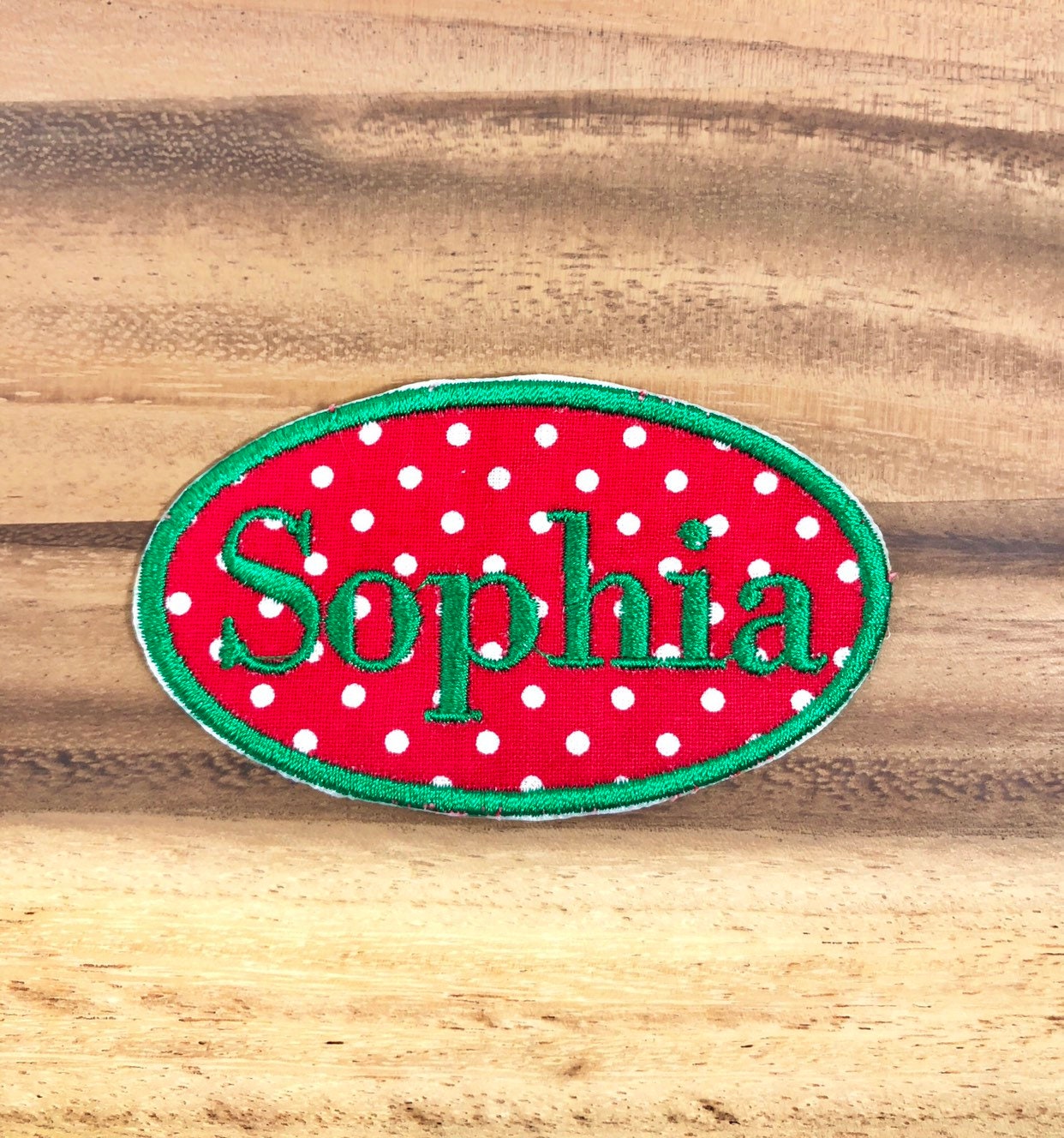 Custom Stocking Patch-iron on Custom Patch-custom Name Patch | Etsy