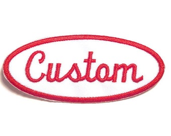 Name Tag Patch-custom Name Patch-custom Name Embroidered - Etsy