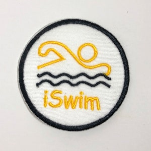 Swimmer Patch,swim Patch, Swim Team Patch, Swim Mom, Swim Dad - Etsy