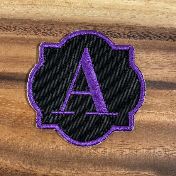 Monogram Patch - Etsy