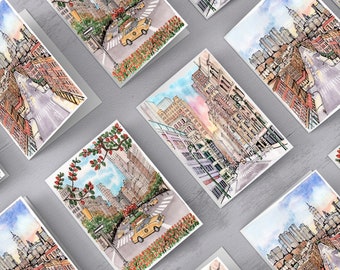 New York Greeting Cards - Etsy