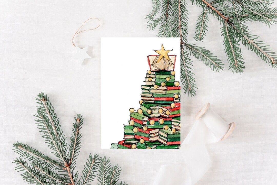 Printable Holiday Cards, Instant Download Christmas Blank Inside ...