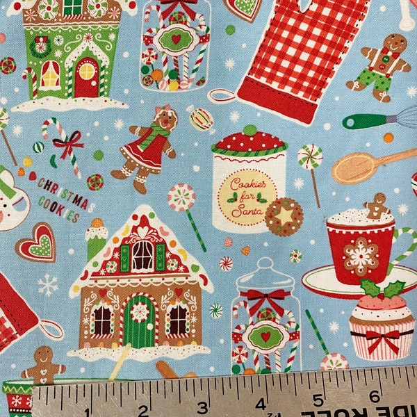 Gingerbread Fabric - Etsy