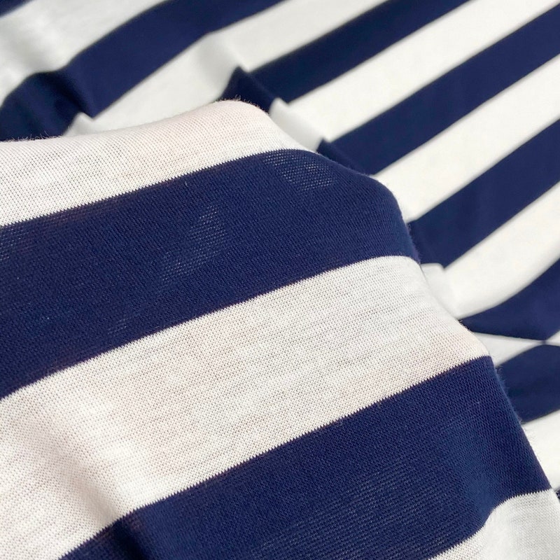 Navy White Stripe - Etsy