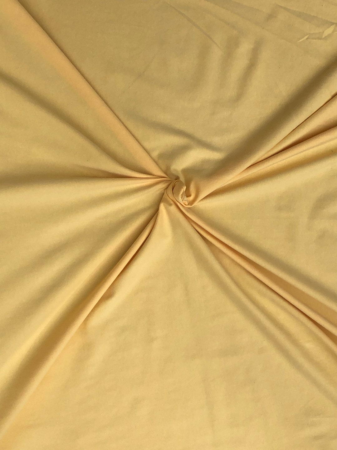 Soft Yellow Stretchy Jersey Knit, Stretchy Jersey Knit Fabric, Solids ...