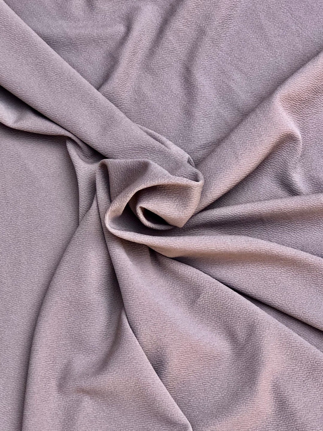 Mocha Liverpool Textured Stretch, Solid Mocha Knit, Liverpool Crepe ...