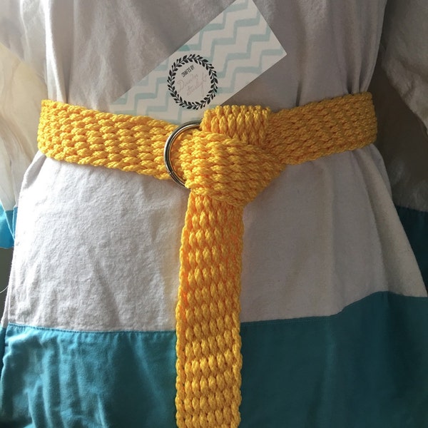 Macrame Belt - Etsy