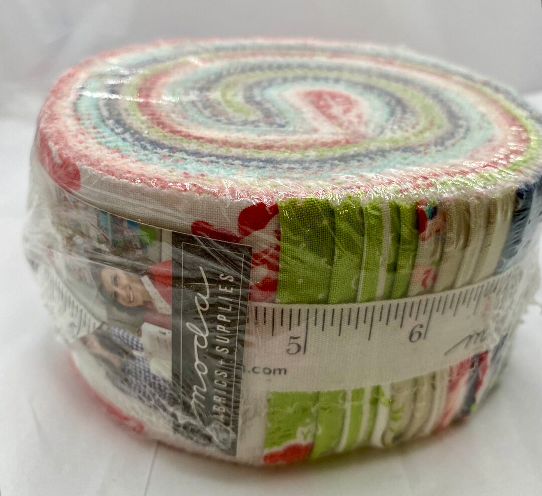 Smitten Jellyroll Bonnie and Camille - Moda OOP Rare -precut Quilting ...