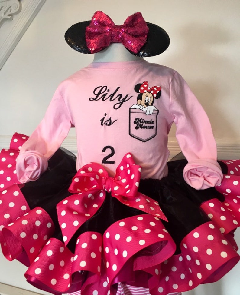 Minnie Mouse Birthday Tutu - Etsy