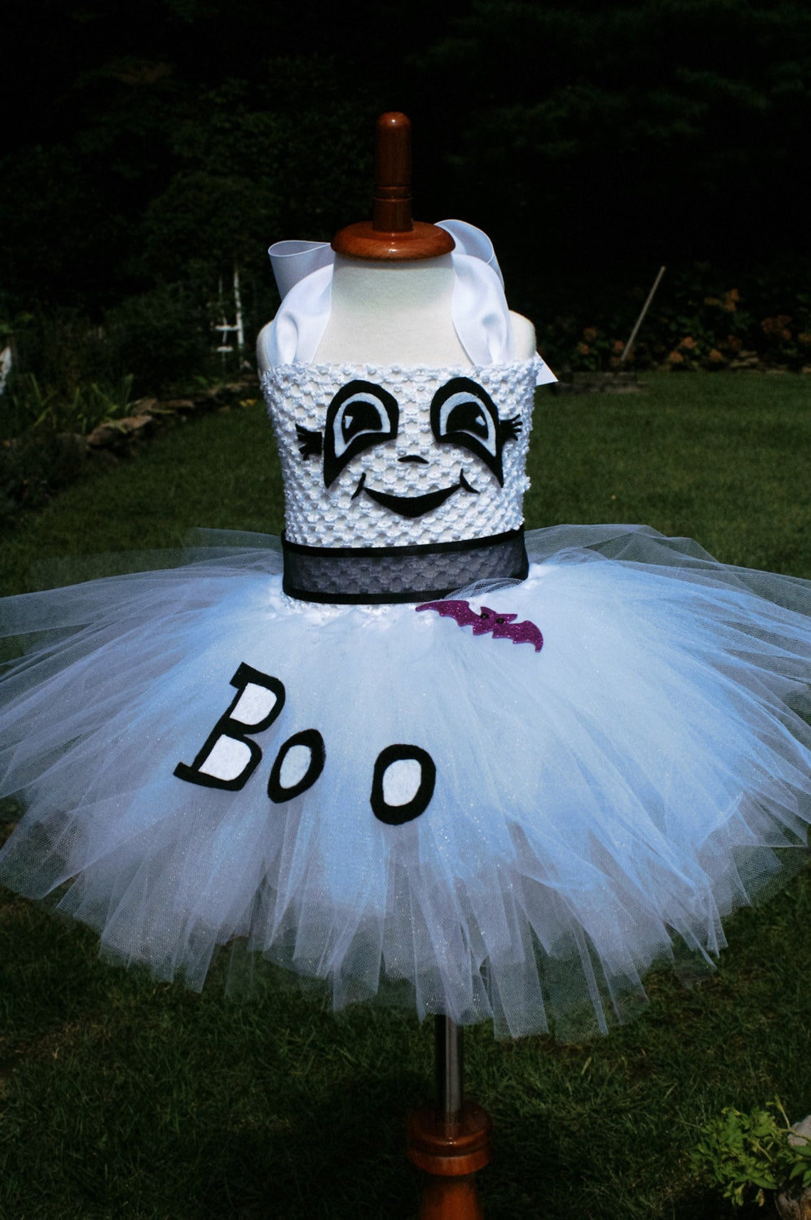 Halloween Ghost Tutu Haloween Girly Ghost costume Boo | Etsy