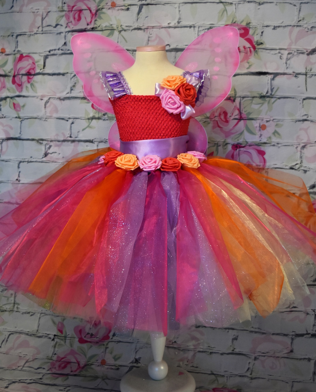 Fairy Princess Dress, Rainbow Fairy Dress, Rainbow Princess Dress ...
