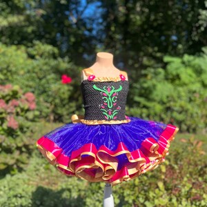 Princess Anna Inspired Tutu, Anna and Elsa Inspired Tutu, Frozen ...
